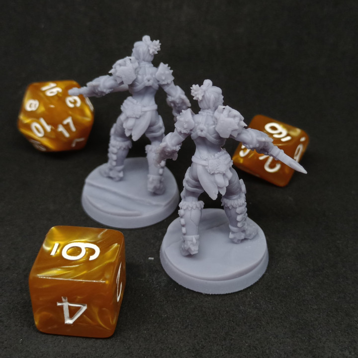 3D Printable Fire and Iron - Orc Assassin A by Imagine Minis
