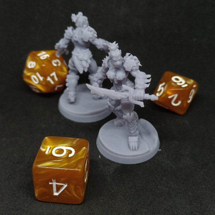 3D Printable Fire and Iron - Orc Assassin A by Imagine Minis