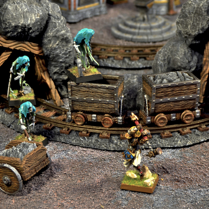 3D Printable [Commercial License] Mining Settlement STL by Dani Amengual