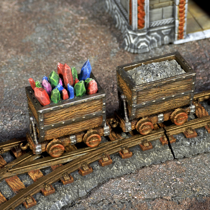 3D Printable [Commercial License] Mining Settlement STL by Dani Amengual