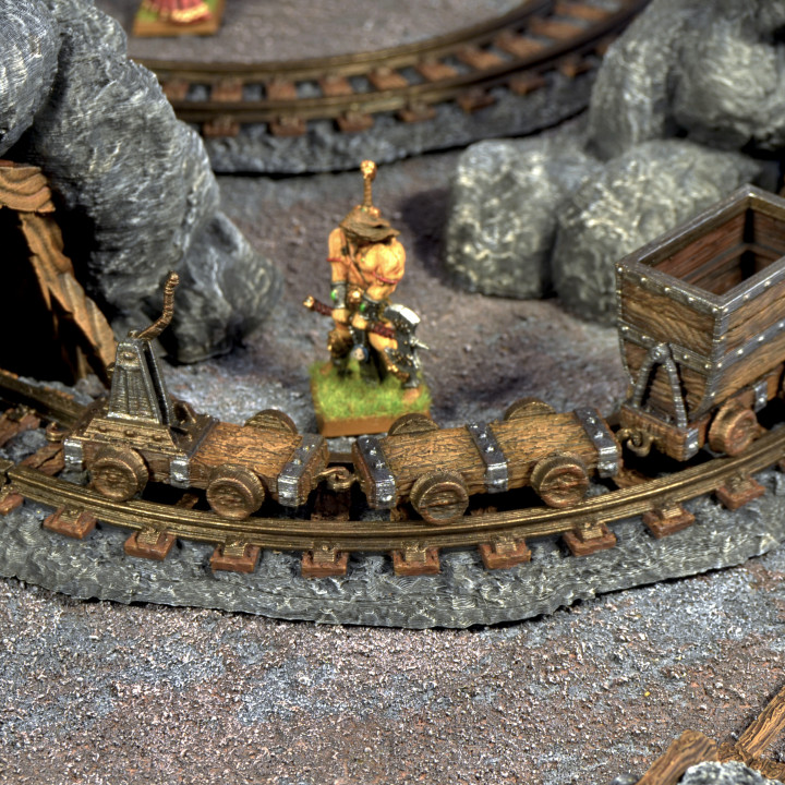 3D Printable [Commercial License] Mining Settlement STL by Dani Amengual