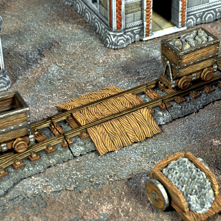 3D Printable [Commercial License] Mining Settlement STL by Dani Amengual