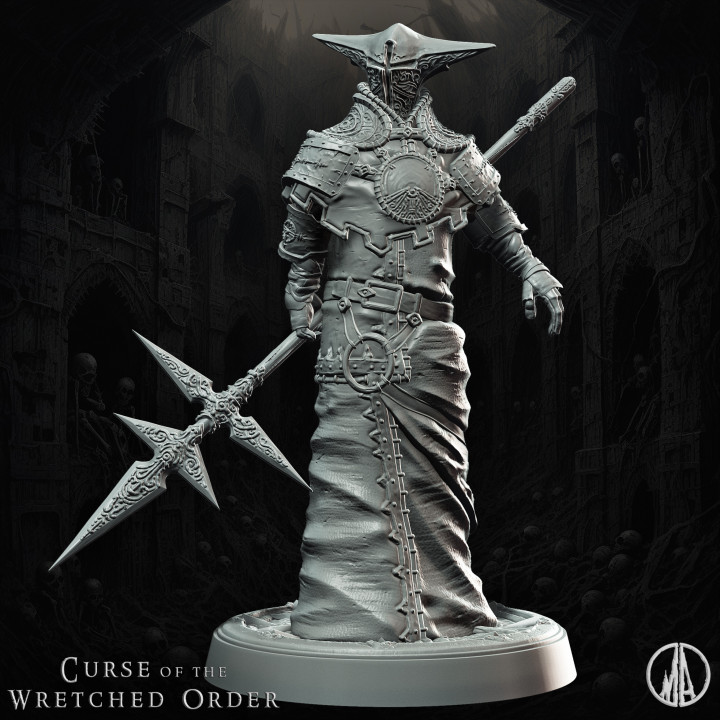 3D Printable Fallen Crusader - 6 Poses - Curse of the Wretched Order by ...