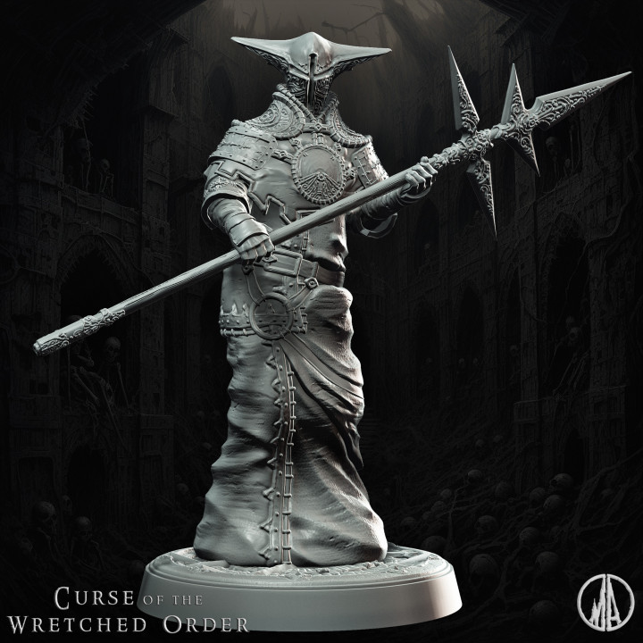 3D Printable Fallen Crusader - 6 Poses - Curse of the Wretched Order by ...