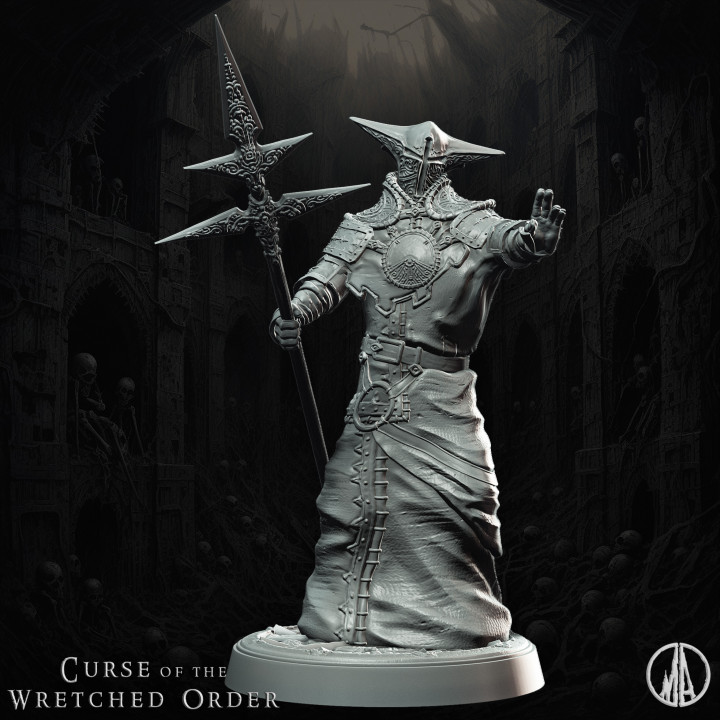 3D Printable Fallen Crusader - 6 Poses - Curse of the Wretched Order by ...