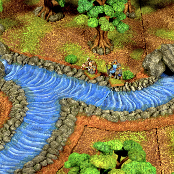 3D Printable [Commercial License] Druidic Settlement STL by Dani Amengual