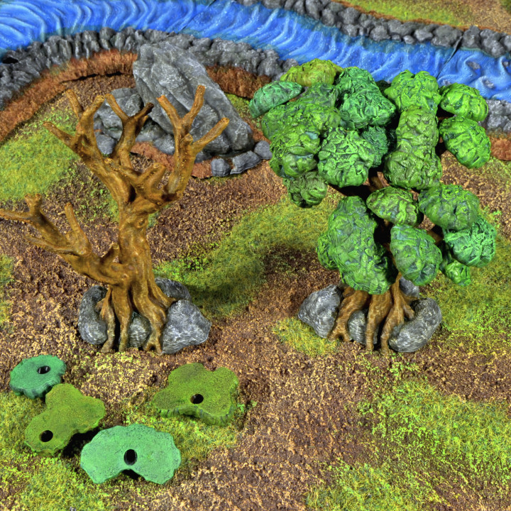 3D Printable [Commercial License] Druidic Settlement STL by Dani Amengual