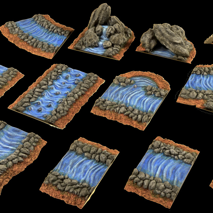 3D Printable [Commercial License] Druidic Settlement STL by Dani Amengual