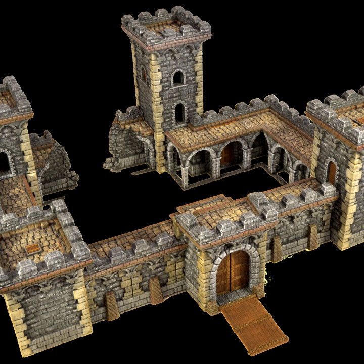 3D Printable [Commercial License] The Fortress STL by Dani Amengual