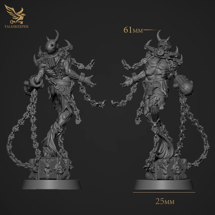 3D Printable Daemonhost (October) by Tales Keeper