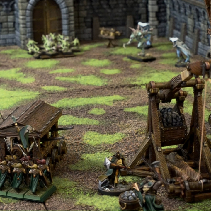 3D Printable [Commercial License] Siege Equipment STL by Dani Amengual