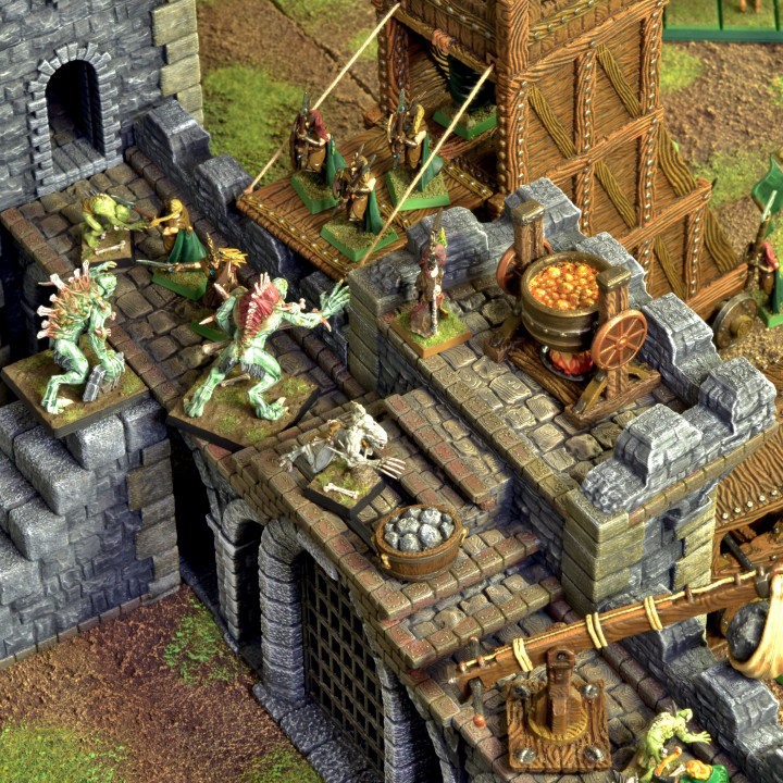 3D Printable [Commercial License] Siege Equipment STL by Dani Amengual