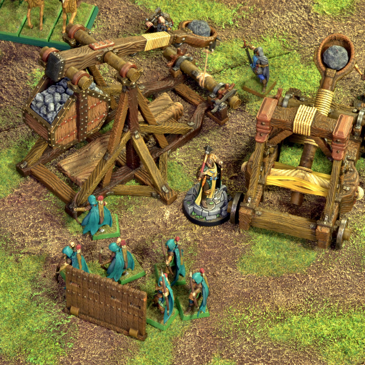 3D Printable [Commercial License] Siege Equipment STL by Dani Amengual