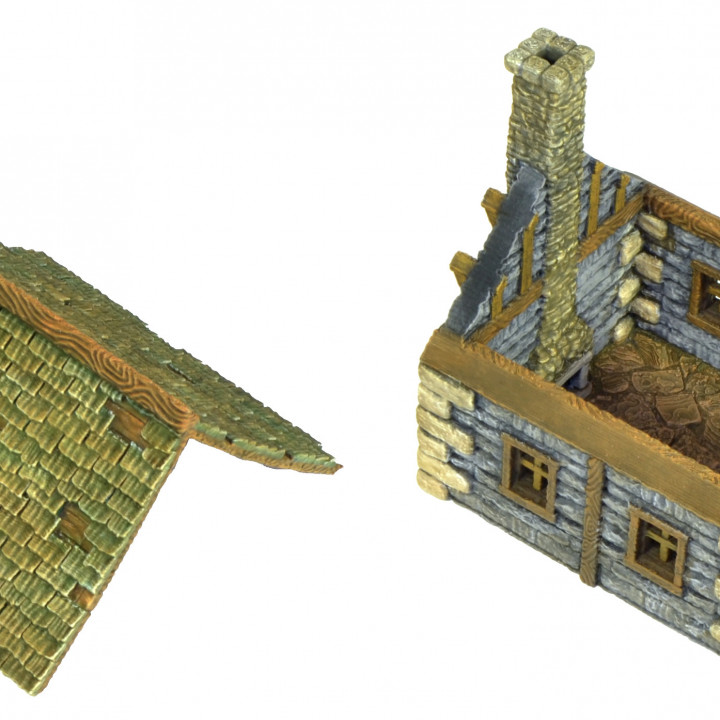 3D Printable The Small Village - House 1 by Dani Amengual