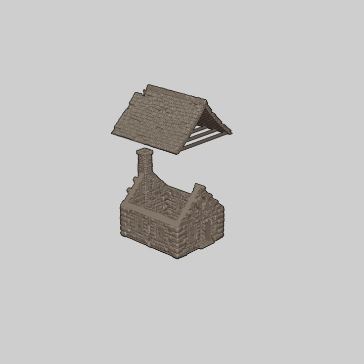 3D Printable The Small Village - House 1 by Dani Amengual