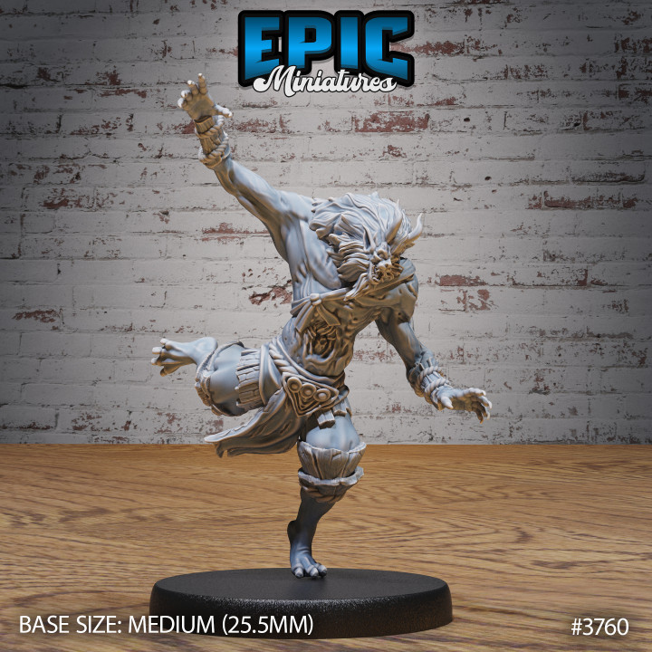 3D Printable Oni Beast Warrior Set / Violent Spirit Creature / Evil ...