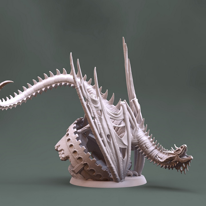 3D Printable Undead Dragon by TheSurrealFactory