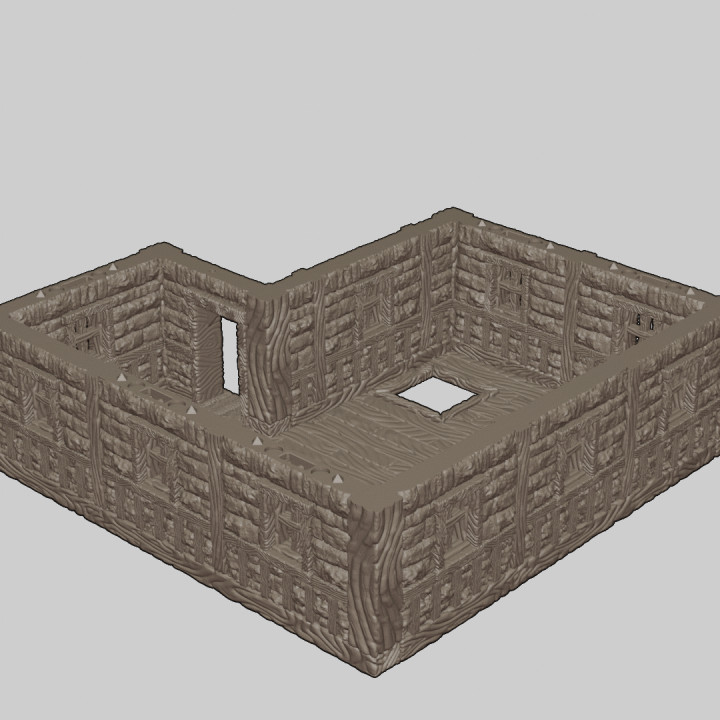 3D Printable The Small Village - House 4 by Dani Amengual