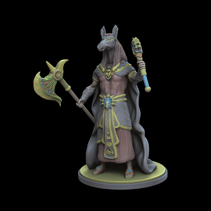 3D Printable Seth - Animal Form by MiniaturesCraze