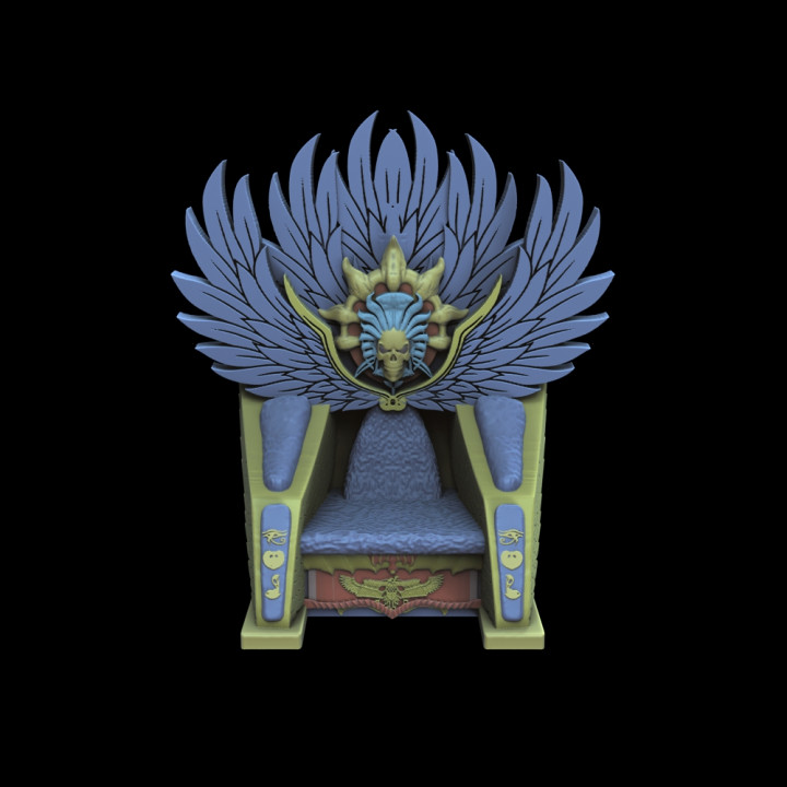 3D Printable Throne by MiniaturesCraze