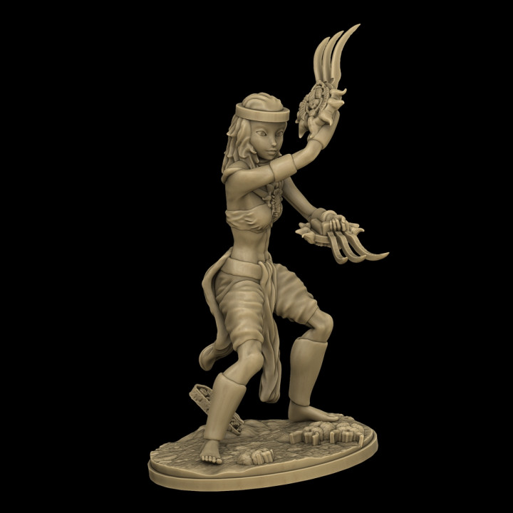 3D Printable Bastet Squad Warriors by MiniaturesCraze