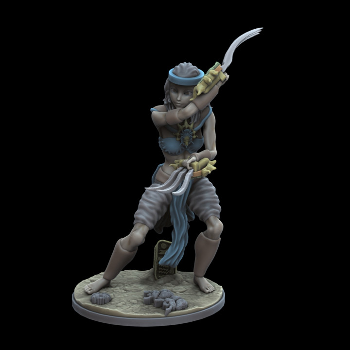 3D Printable Bastet Squad Warriors by MiniaturesCraze