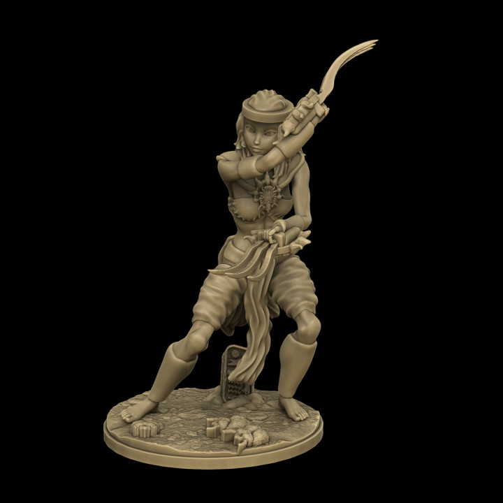 3D Printable Bastet Squad Warriors by MiniaturesCraze