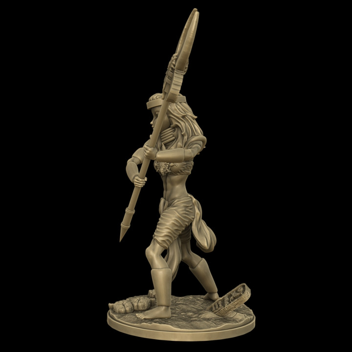 3D Printable Bastet Squad Warriors by MiniaturesCraze