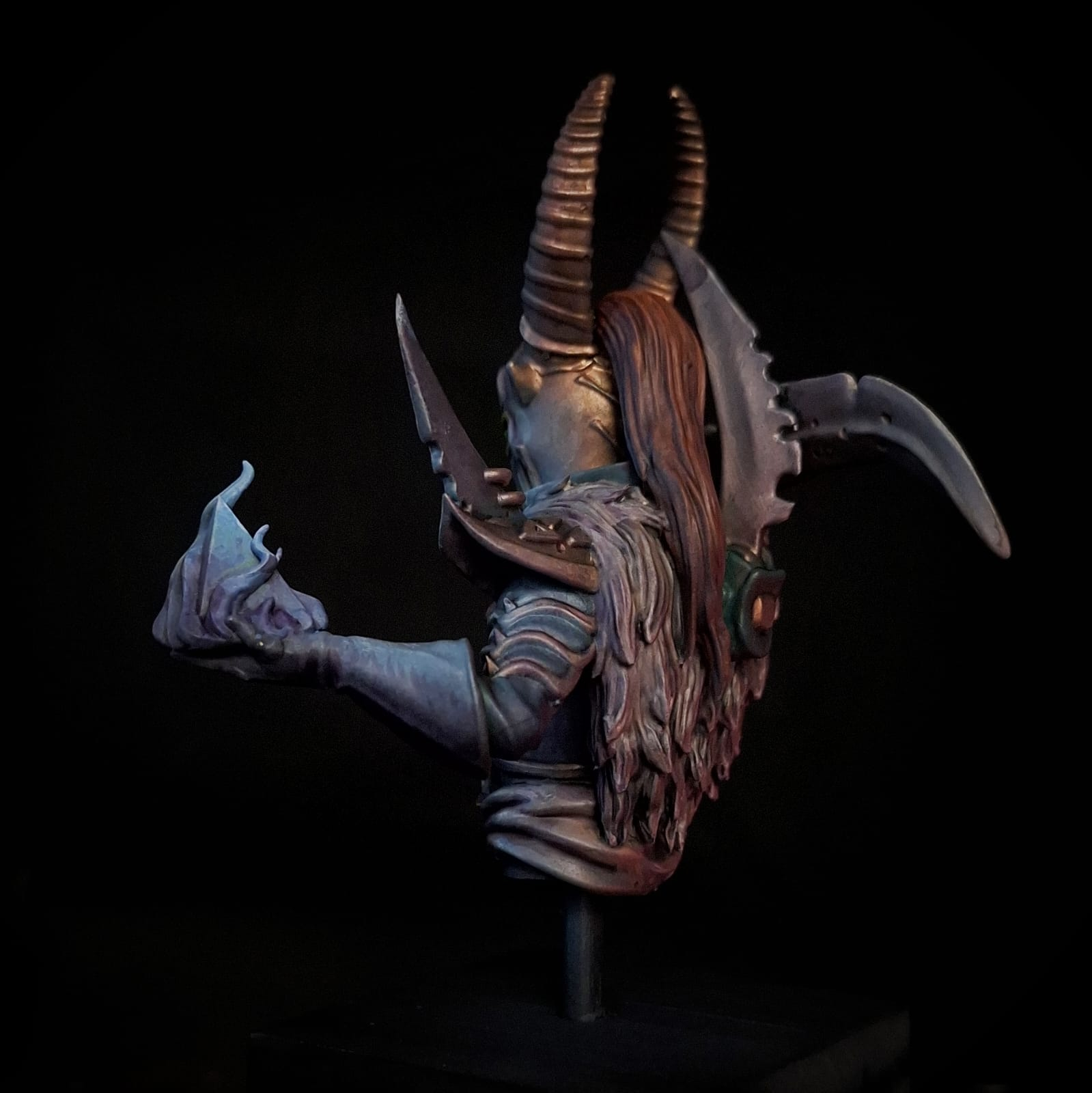 3D Printable Harkon - Variant 2 (55mm Bust) FAN ART by Busts Workshop