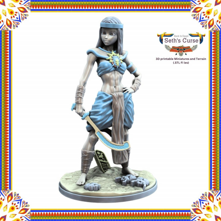 3D Printable Desert Guards by MiniaturesCraze