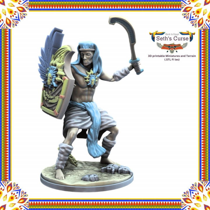 3D Printable Desert Guards by MiniaturesCraze