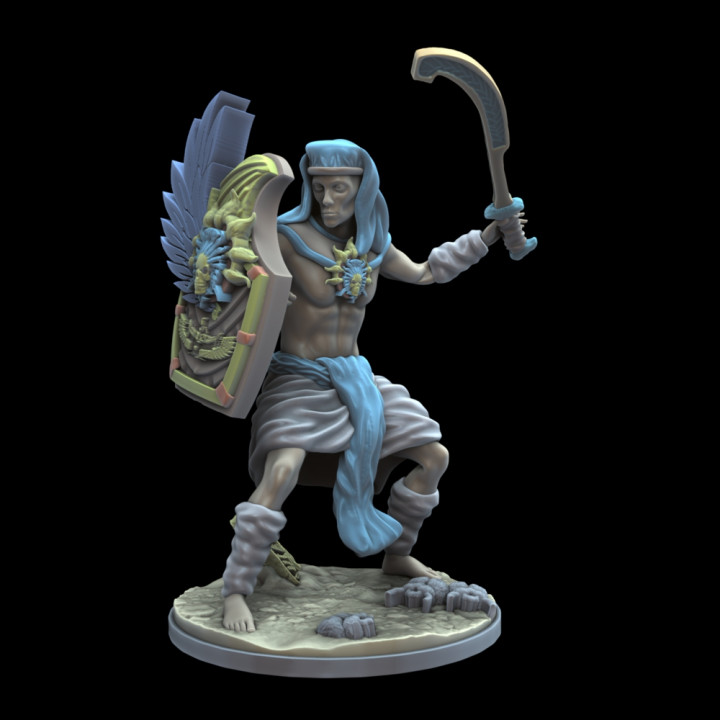 3D Printable Desert Guards by MiniaturesCraze