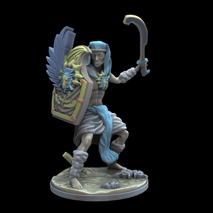 3D Printable Desert Guards by MiniaturesCraze