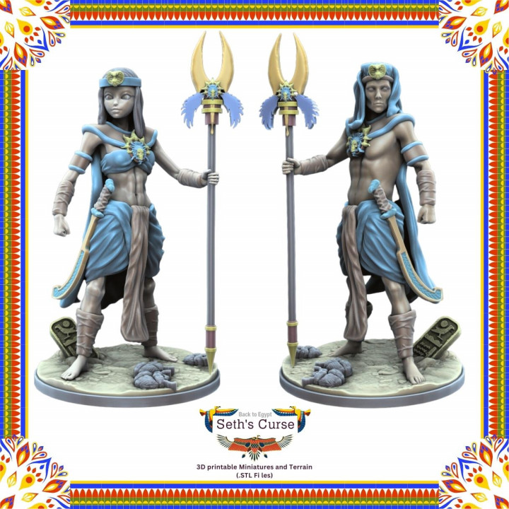 3D Printable Gate Guards by MiniaturesCraze