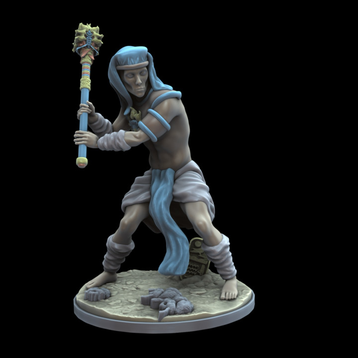 3D Printable Desert Guard 3 by MiniaturesCraze