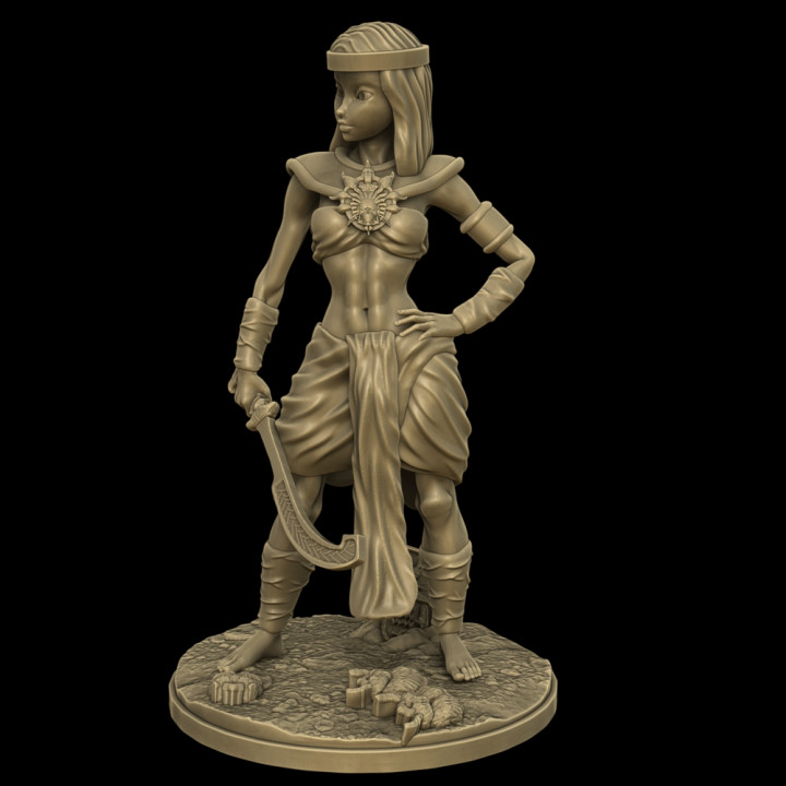 3D Printable Desert Guard 4 by MiniaturesCraze