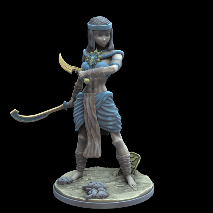 3D Printable Desert Guard 5 by MiniaturesCraze