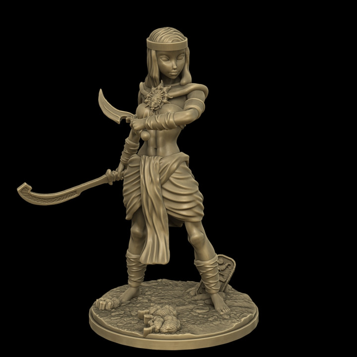 3D Printable Desert Guard 5 by MiniaturesCraze