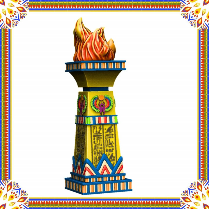 3D Printable Torch by MiniaturesCraze