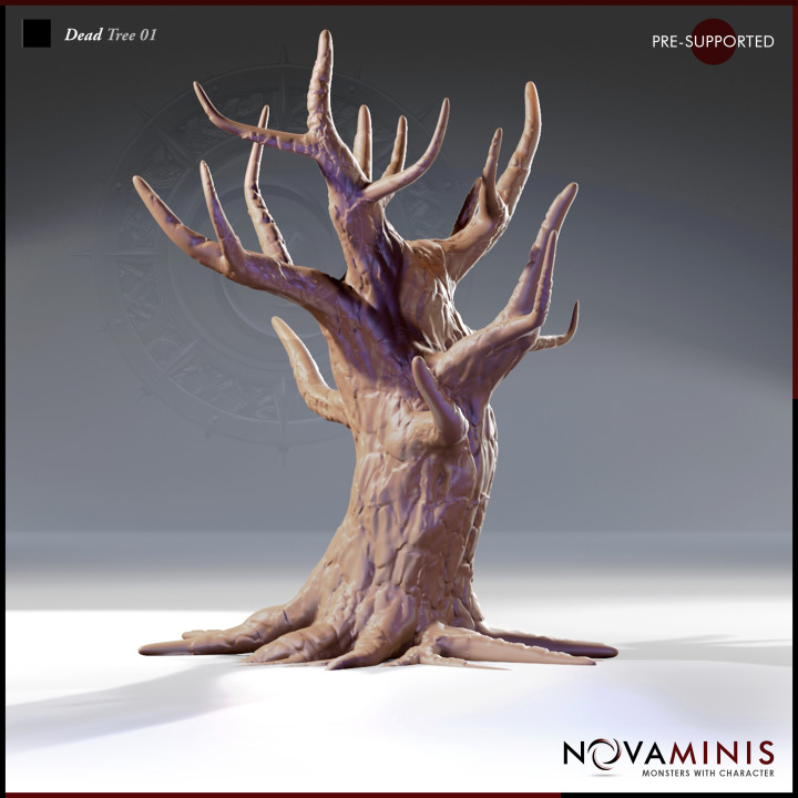 3D Printable Dead Tree 01 by NovaMinis