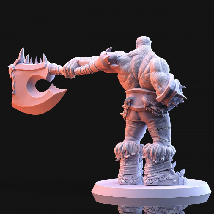 3D Printable Pack of 7 Orks by Imp3dsion
