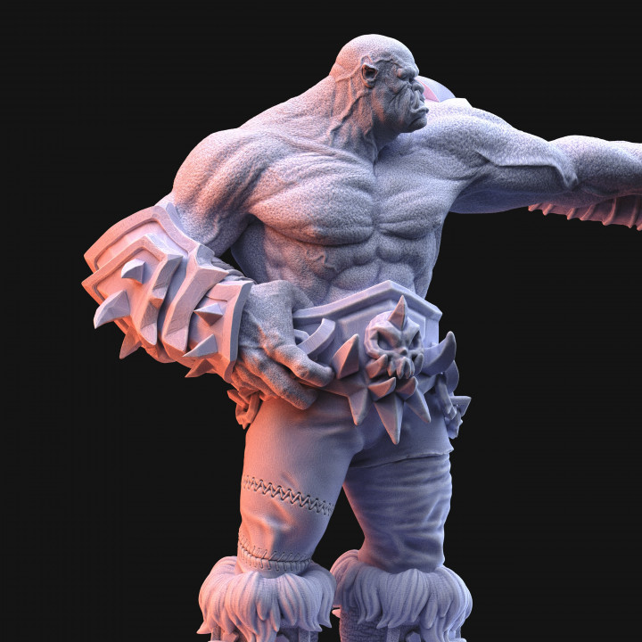 3D Printable Pack of 7 Orks by Imp3dsion