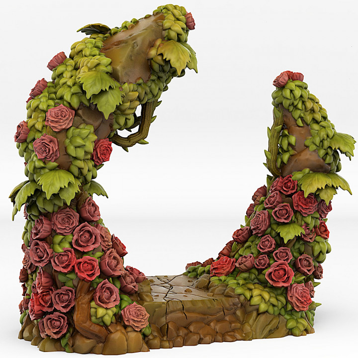 3D Printable ROSES PORTAL WITH ITS BRAMBLES EFFECT by Fantastic Portals ...