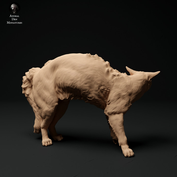 3D Printable Domestic Cat Pack by Animal Den Miniatures