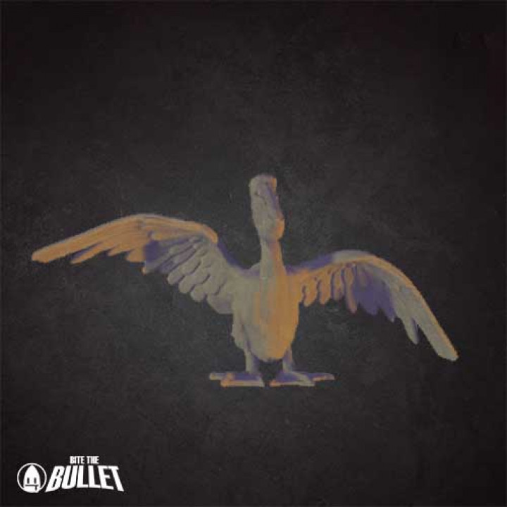 3D Printable Odron, the Loxodon Hunter (+Pelican) (2 Versions) by Bite ...