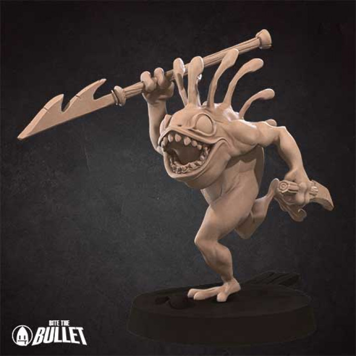 3D Printable Murlocs (5 Models) by Bite the Bullet