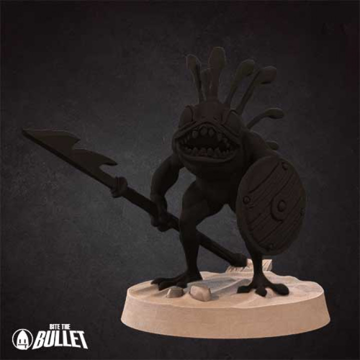 3D Printable Murlocs (5 Models) by Bite the Bullet