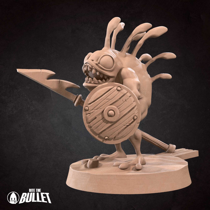 3D Printable Murlocs (5 Models) by Bite the Bullet