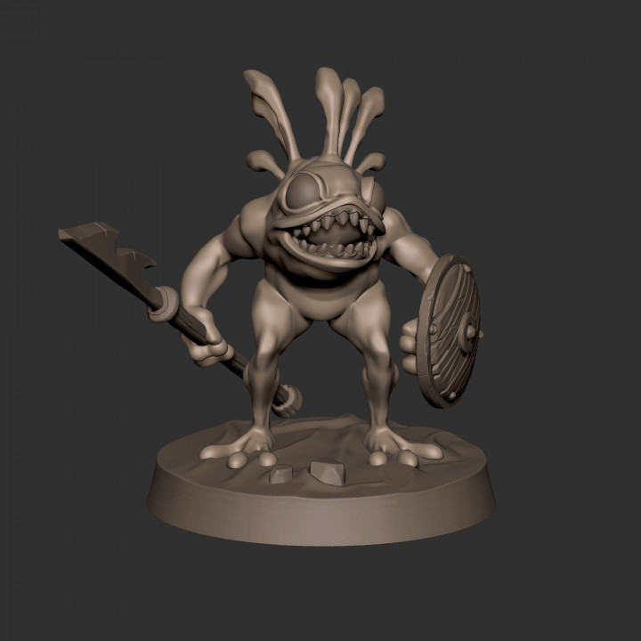 3D Printable Murlocs (5 Models) by Bite the Bullet