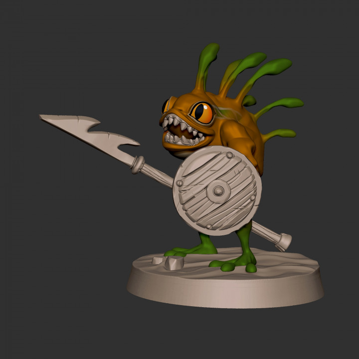 3D Printable Murlocs (5 Models) by Bite the Bullet